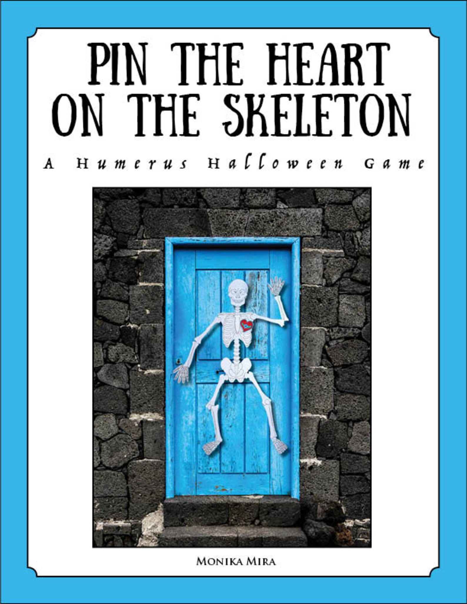 Life Size Printable Halloween Skeleton Halloween Game Halloween Party ...