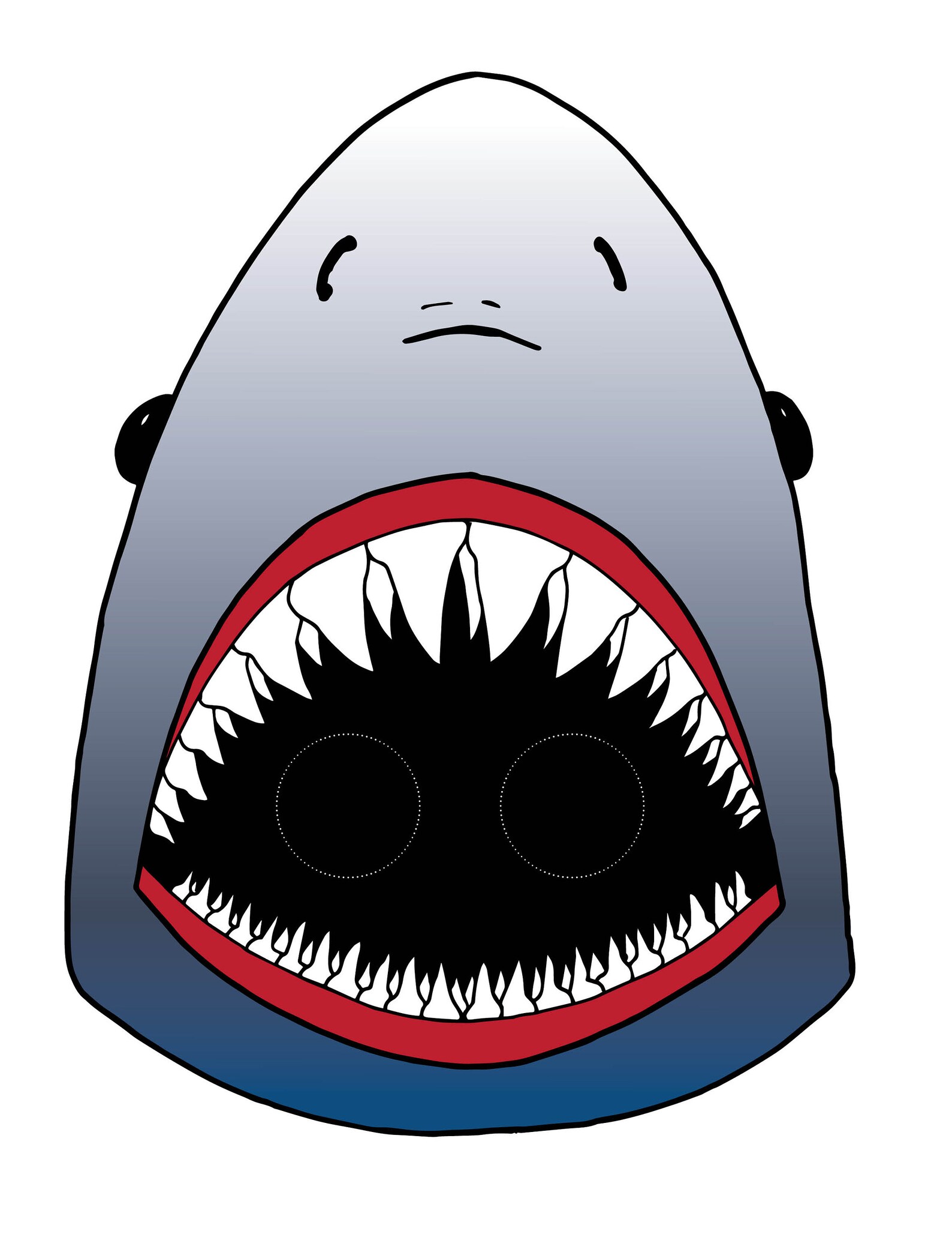 Printable Shark Masks | Halloween Masks | Colorable Masks | Shark Party ...