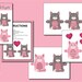 Printable Classroom Cat Valentine's Day Card - Perfect for Students and ...