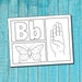 Sign Language ABC Coloring Pages | ABC Classroom Boarder | Alphabet ...