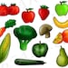 Fruits and Vegetables Clipart, Fruit Clip Art, Vegetable Clip Art ...