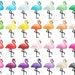 Flamingo Clipart, Rainbow Flamingo, Clip Art, Flamingo Clipart ...