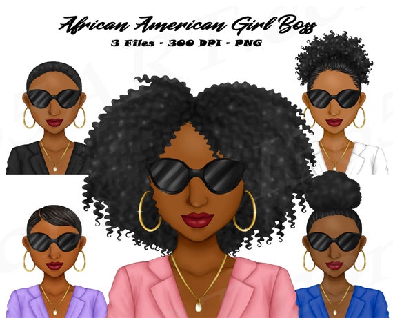 Black Woman Clipart, Girl Boss, Black Girls, Business Woman, Boss Lady ...