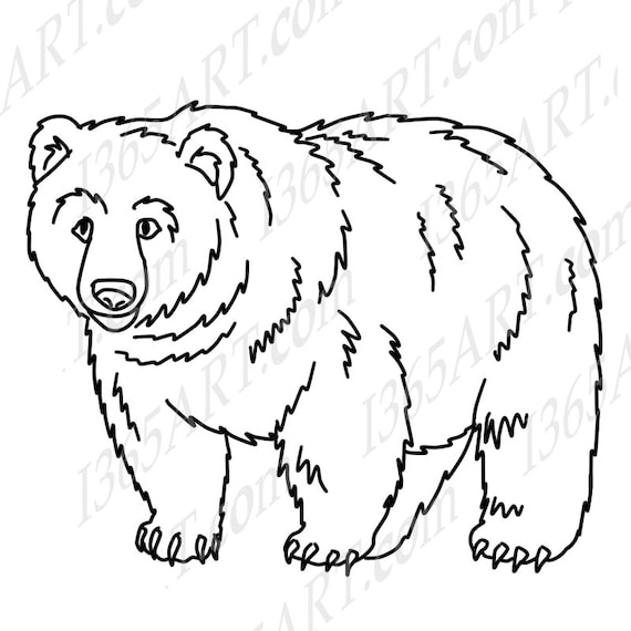 Grizzly Bear Clip Art