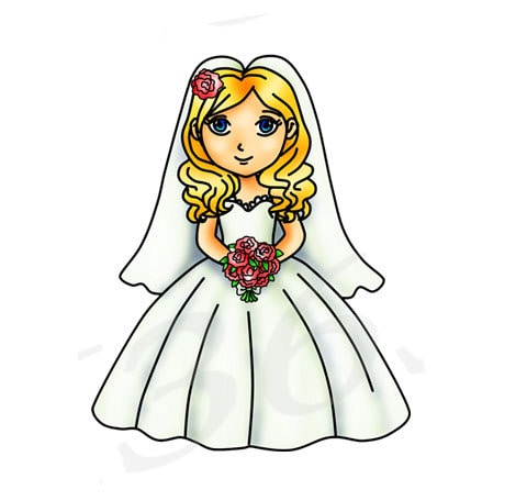 Clip Art Bride