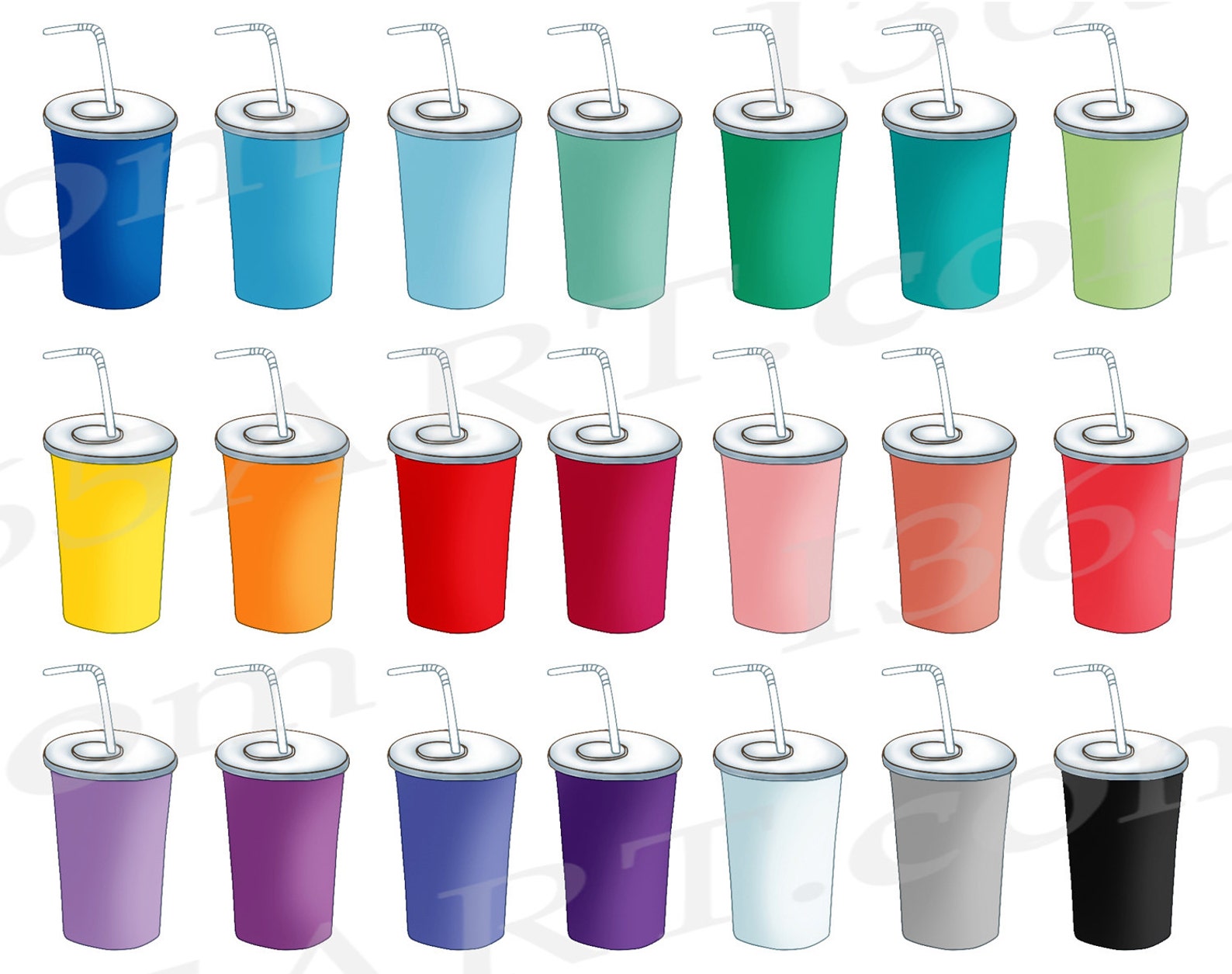 Soda Clipart, Soda Pop Clip Art, Soft Drink, Beverage, Drinks, Soda Cup ...