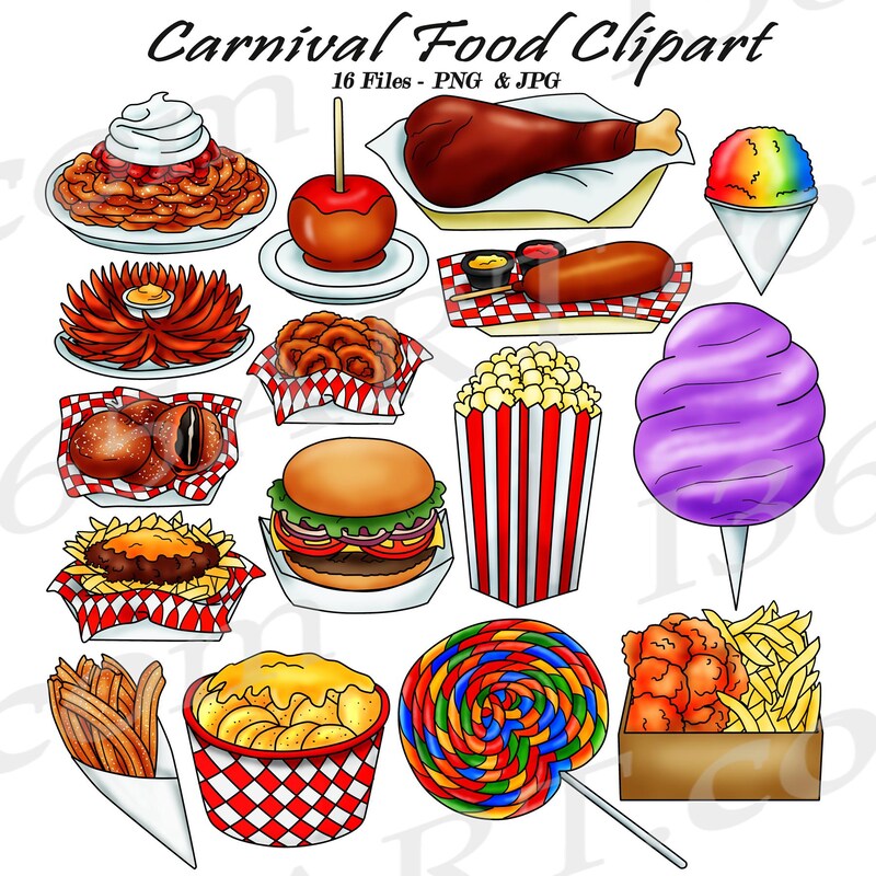 Carnival Food - Etsy