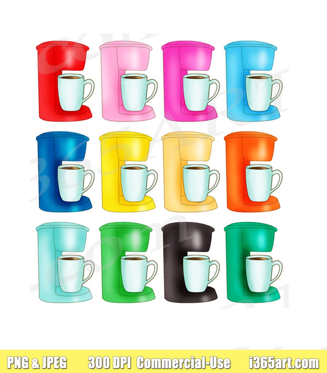 Coffee Maker Clipart, Coffee Maker Clip Art, Latte, Espresso, Coffee ...