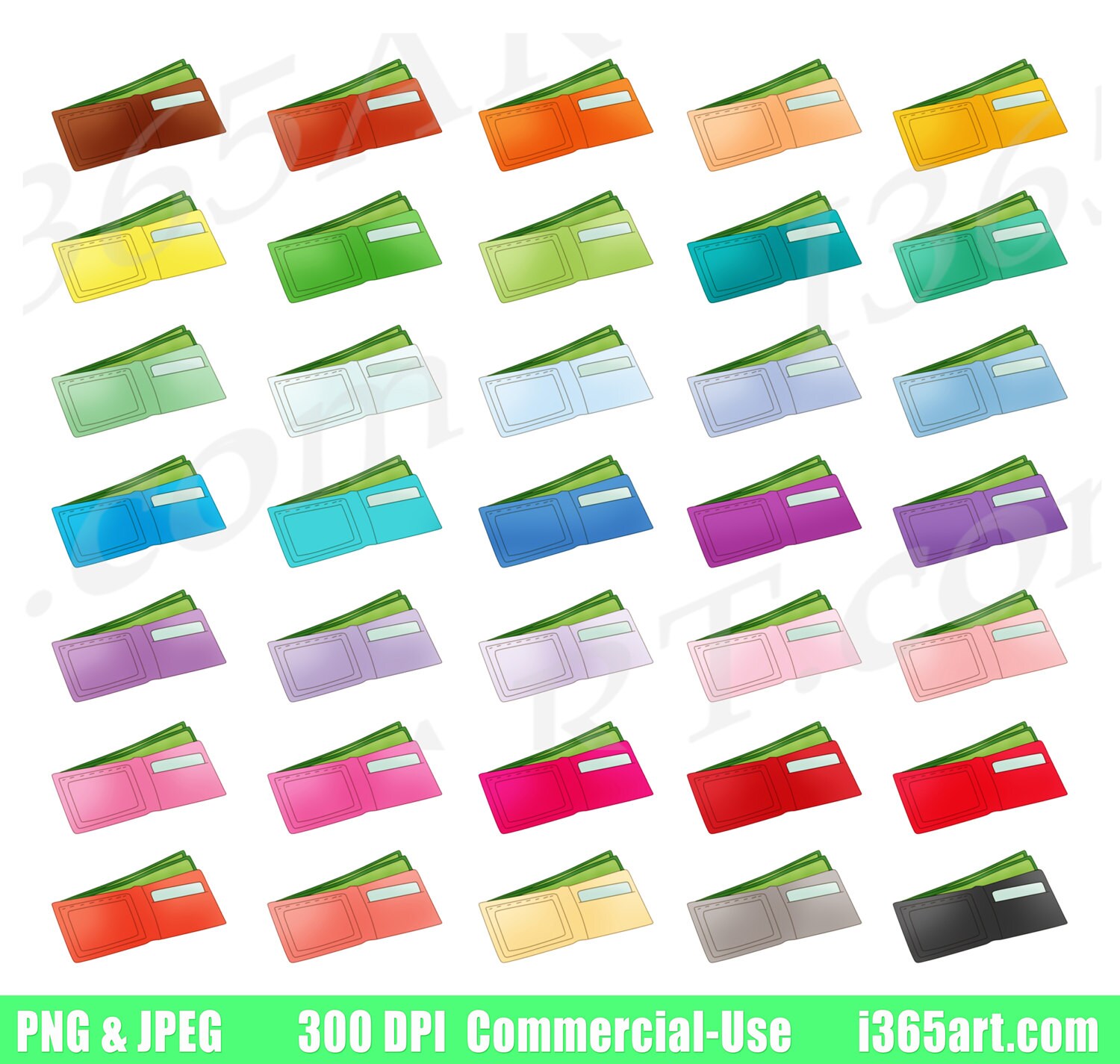 Money Graph Clip Art