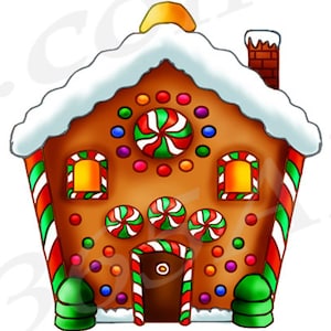 Buy 3 Get 1 Free Gingerbread Clipart, Gingerbread Clip Art, Graphics ...
