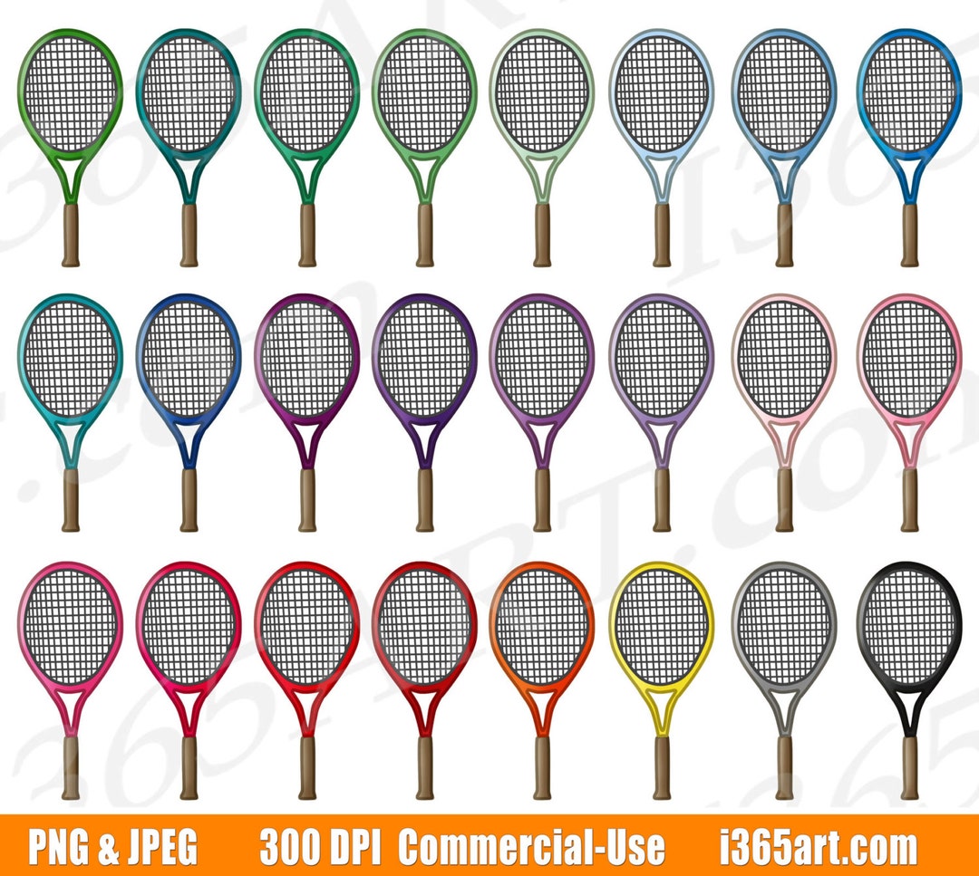 Tennis Racket Clipart, Tennis Clip Art, Sports Equipment, Tennis Game ...