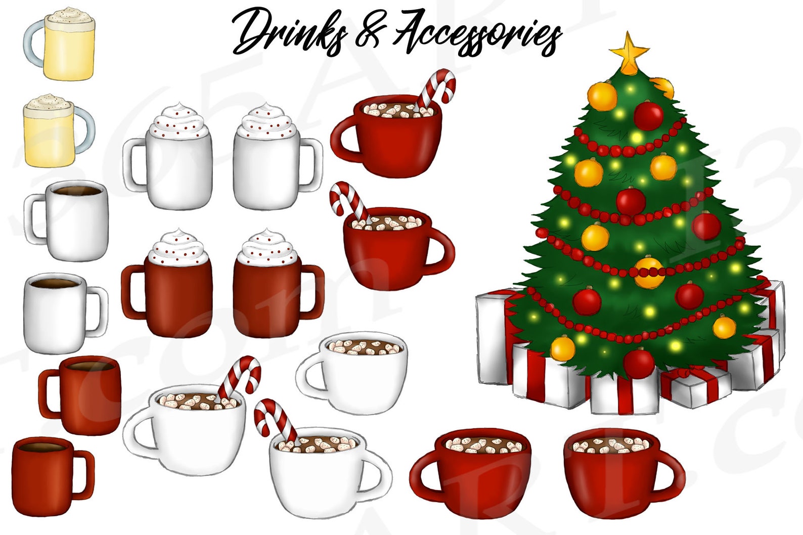 Best Friends Clipart Christmas Best Friends Clipart - Etsy