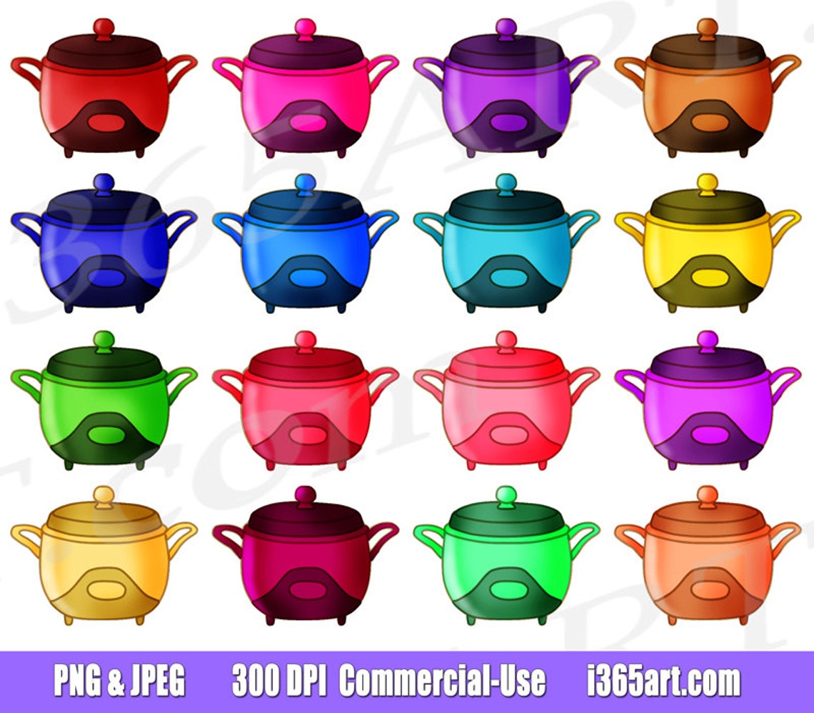 Buy 3 Get 1 Free Crockpot Clipart Clip Art, Crock Pot, Slow Cooker ...