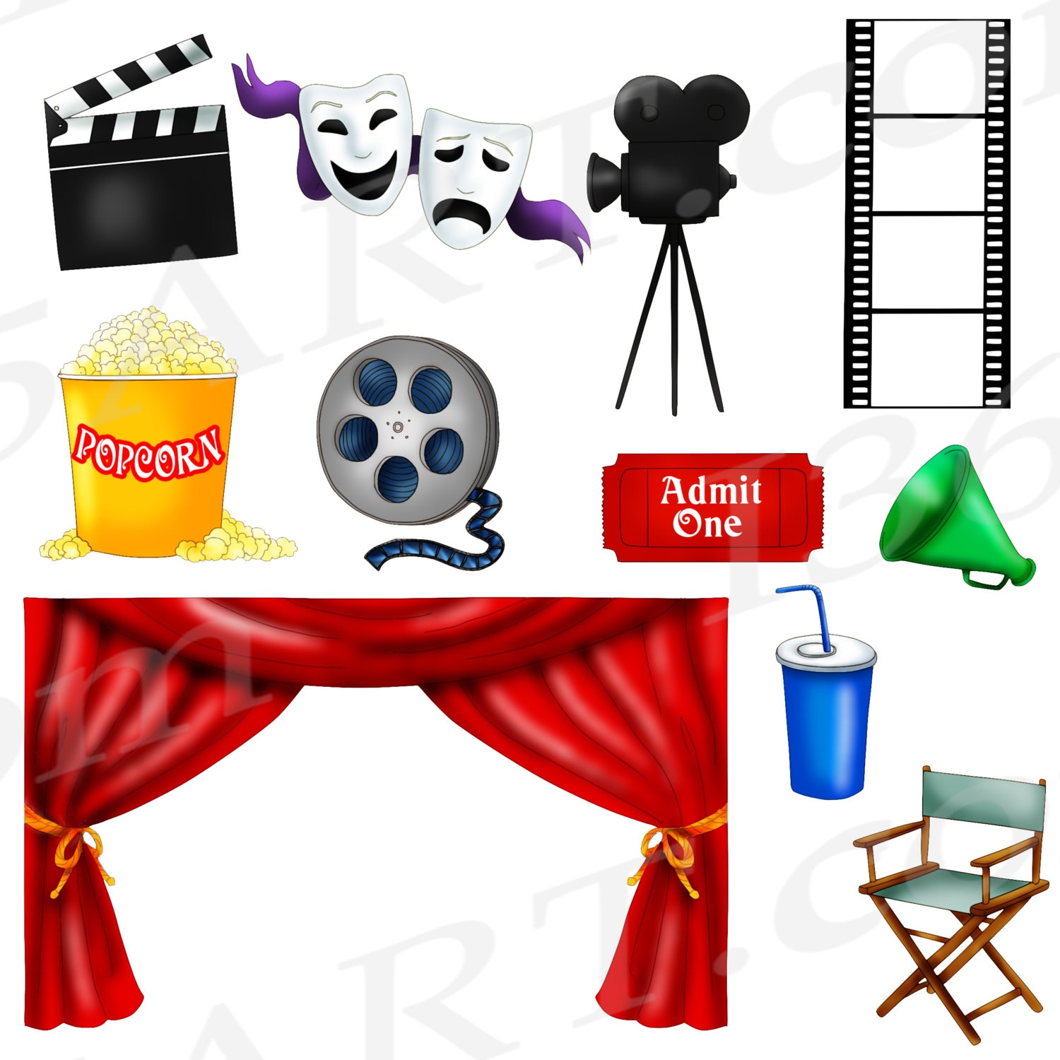 Movie Screen Clipart