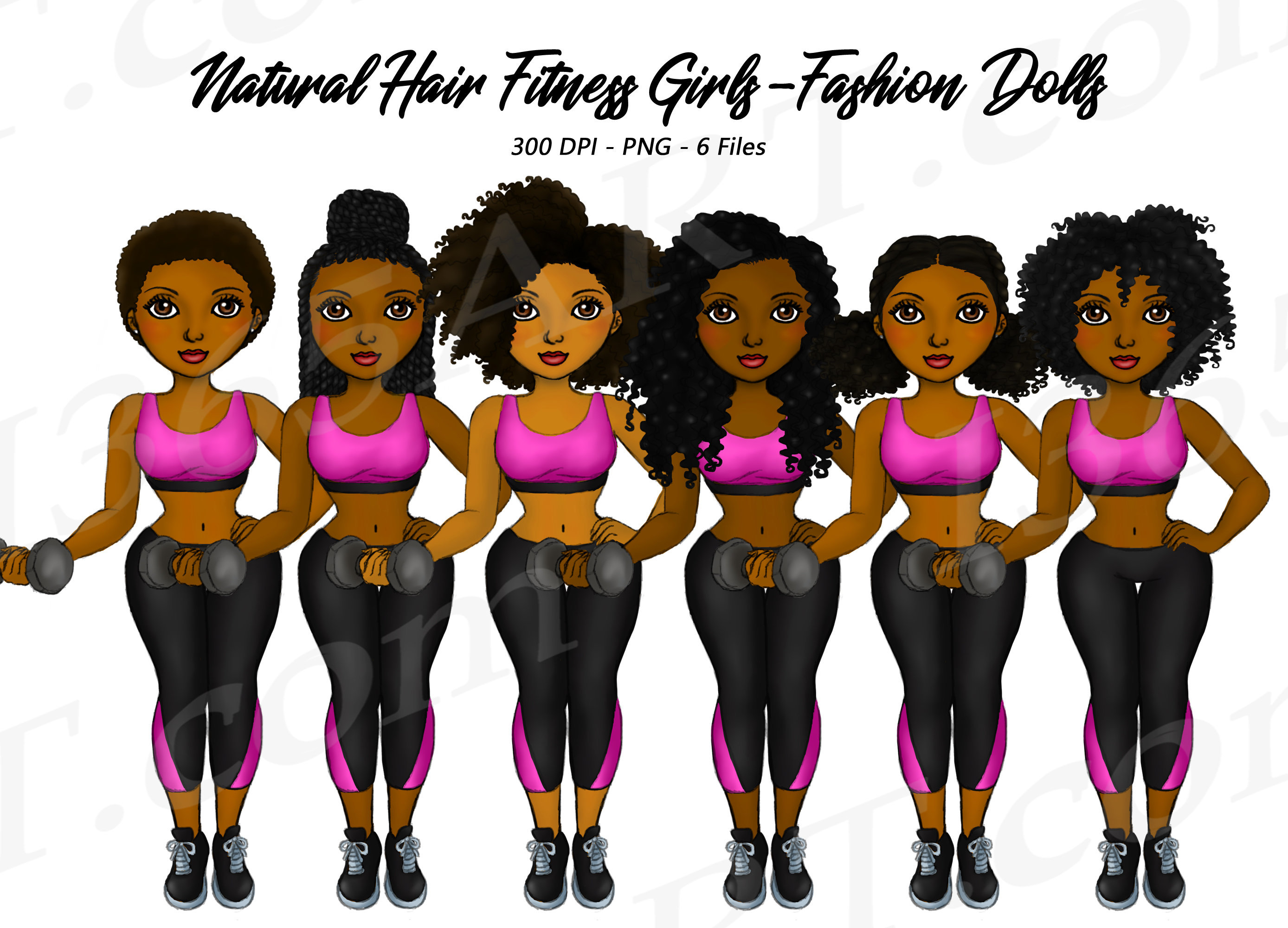 Workout Women Clipart