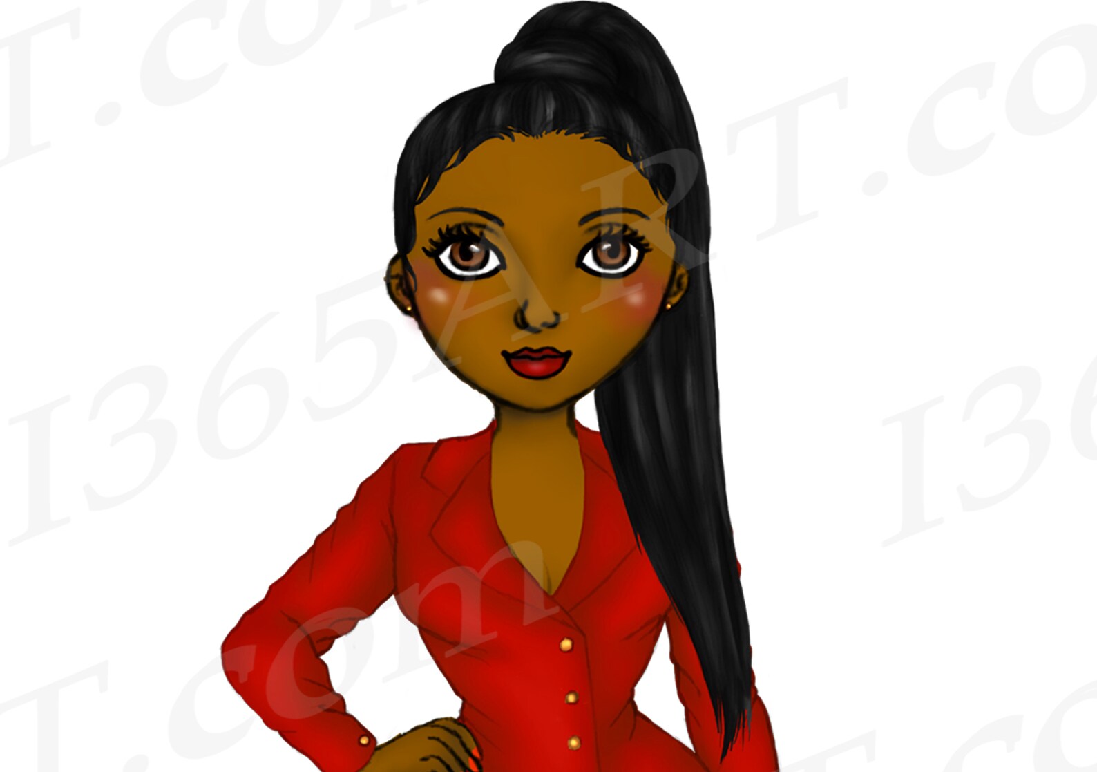 Sexy Bougie Girl Clipart Black Woman Clipart Black Girl Etsy