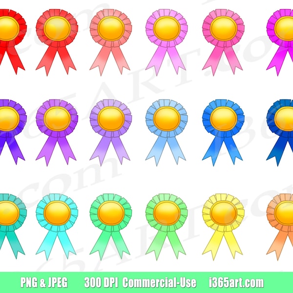 Clip Art Ribbons - Etsy