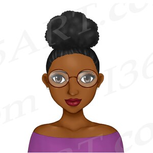 Juneteenth PNG, Black Girl Clipart, Black Girl Planner, African American Clipart, Black Woman ...
