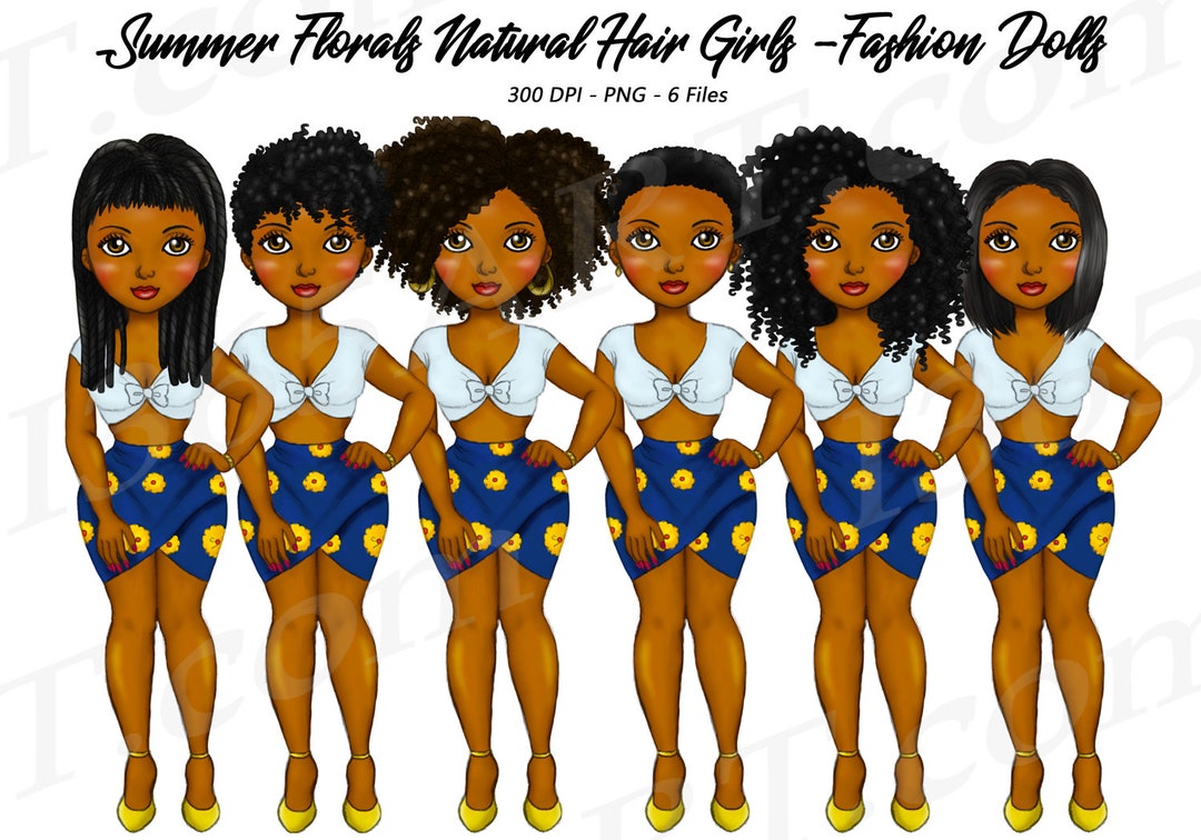 Summer Girls Clipart, Black Queen Png, Ankara, Floral, Fashion Girls ...