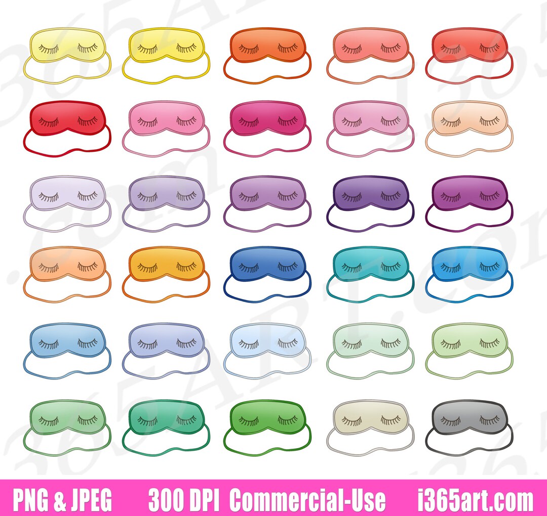 Sleeping Mask Clipart, Sleeping Mask Clip Art, Eye Mask Clip Art ...