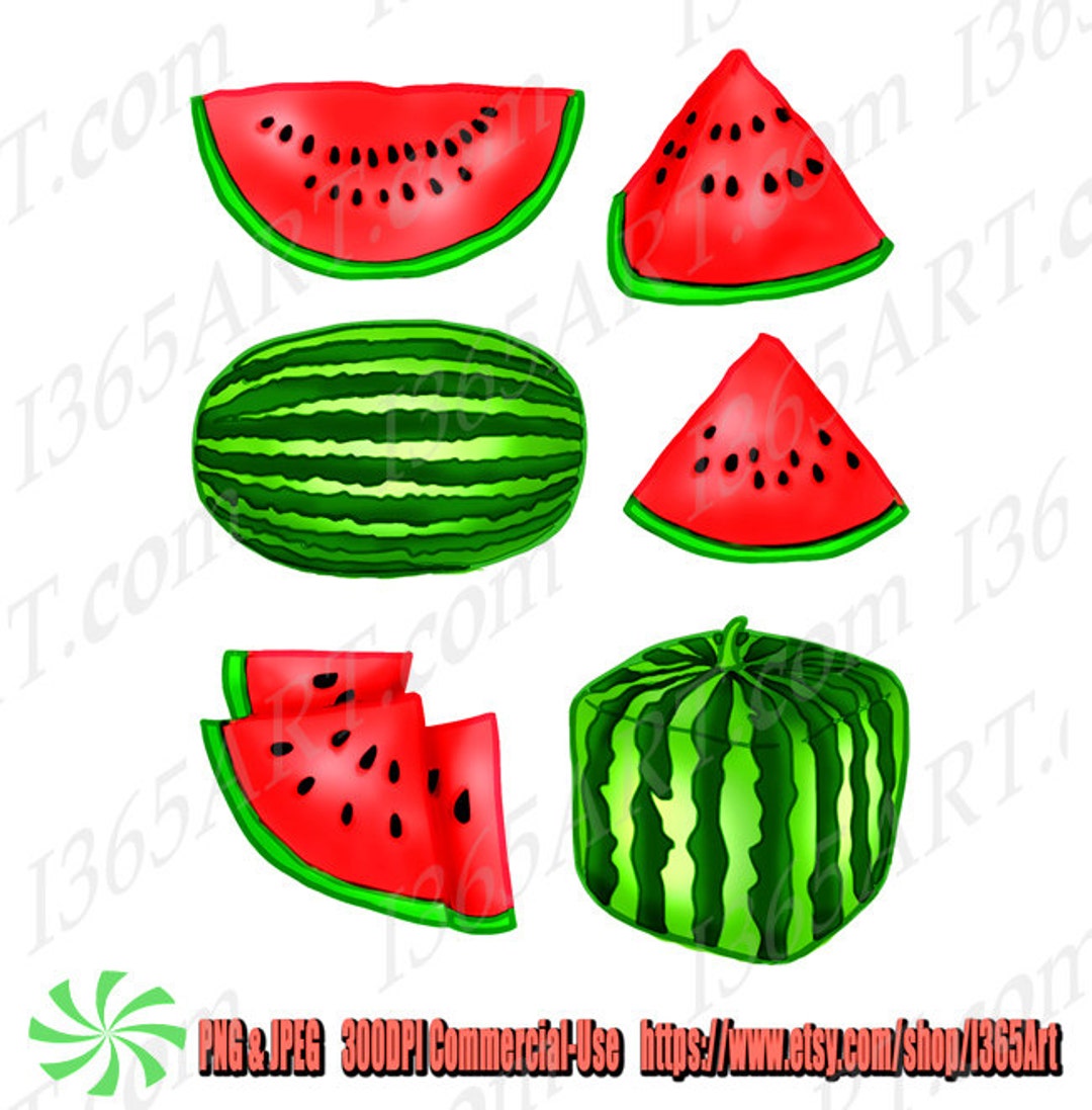 Watermelon Fruit Clipart, Watermelon Clip Art, Party Invitations ...