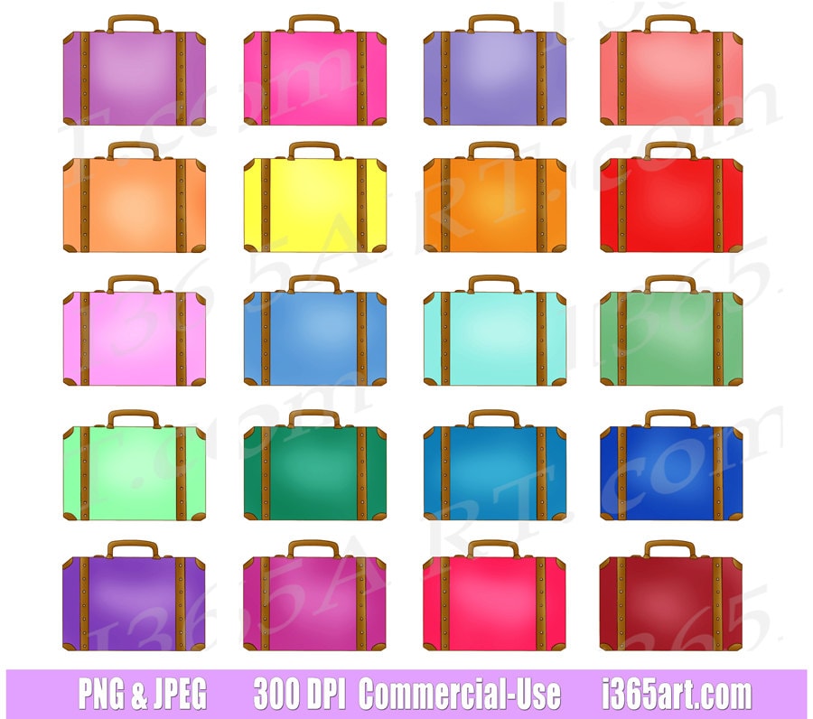 Suitcase Clipart Free