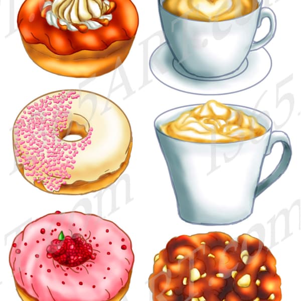Cafe Clip Art - Etsy