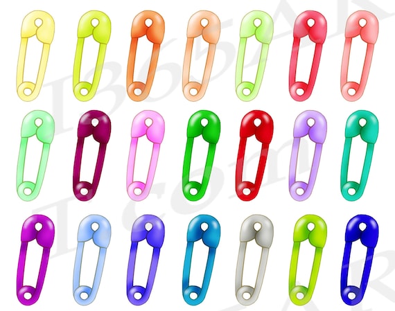 Baby Safety Pin Clipart