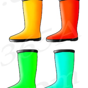 Rain Boots Clipart, Rain Boots Clip Art, Rainboots Clipart Clip Art ...