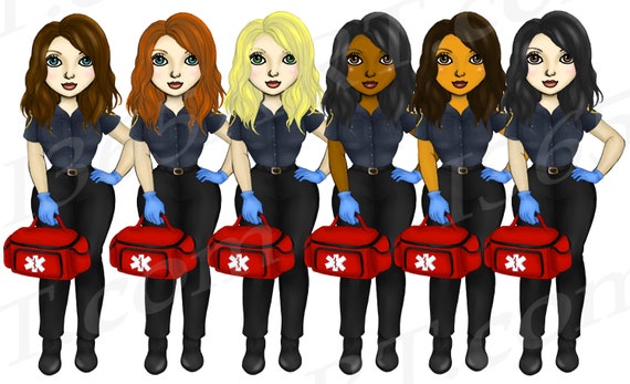 Paramedic Cartoon Clip Art