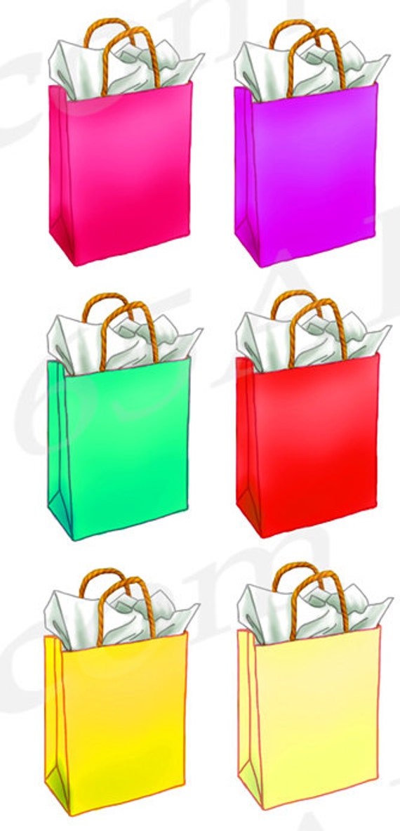 Plastic Shopping Bag Clipart