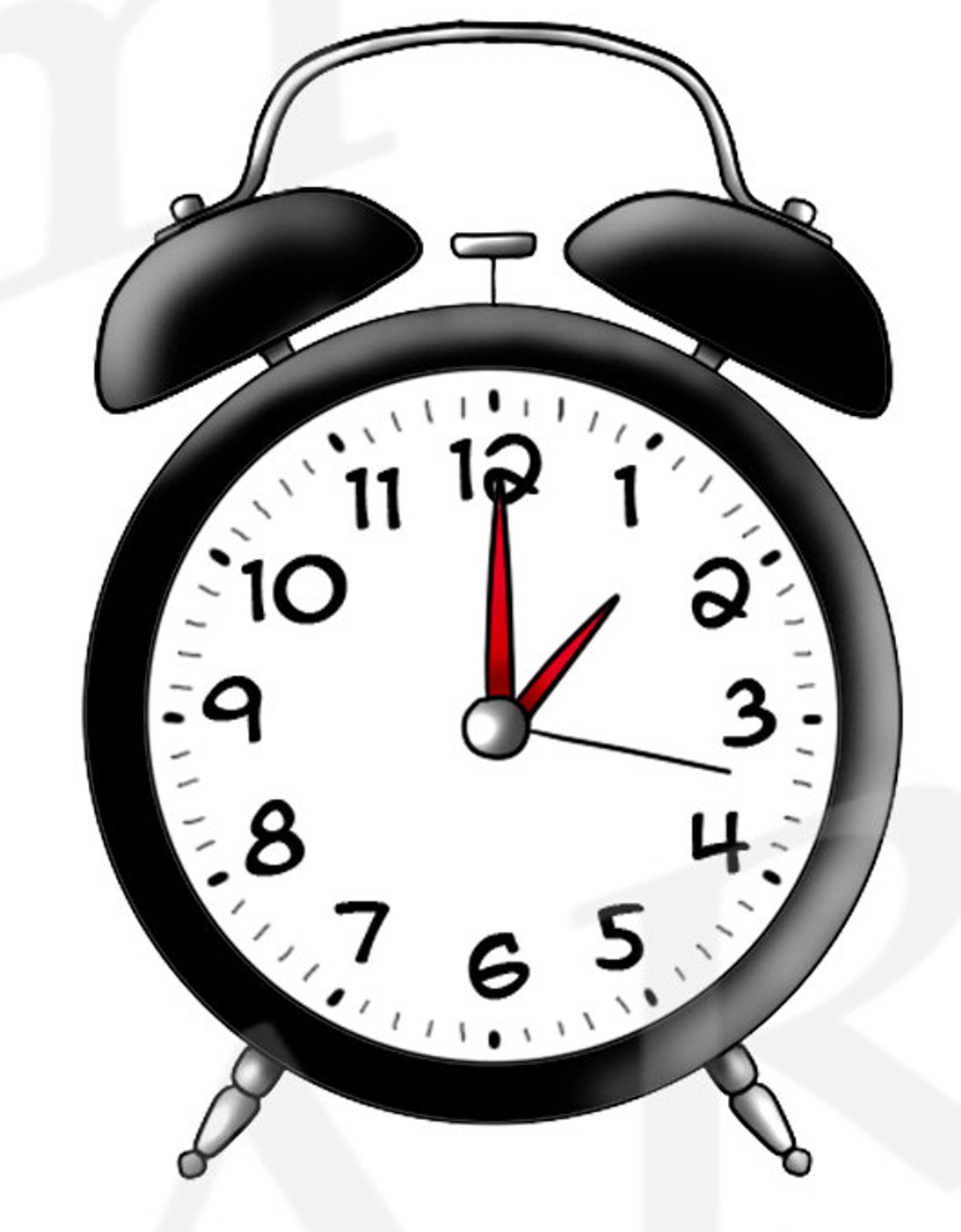 Alarm Clock Clipart Alarm Clock Clip Art Scrapbooking Party - Etsy