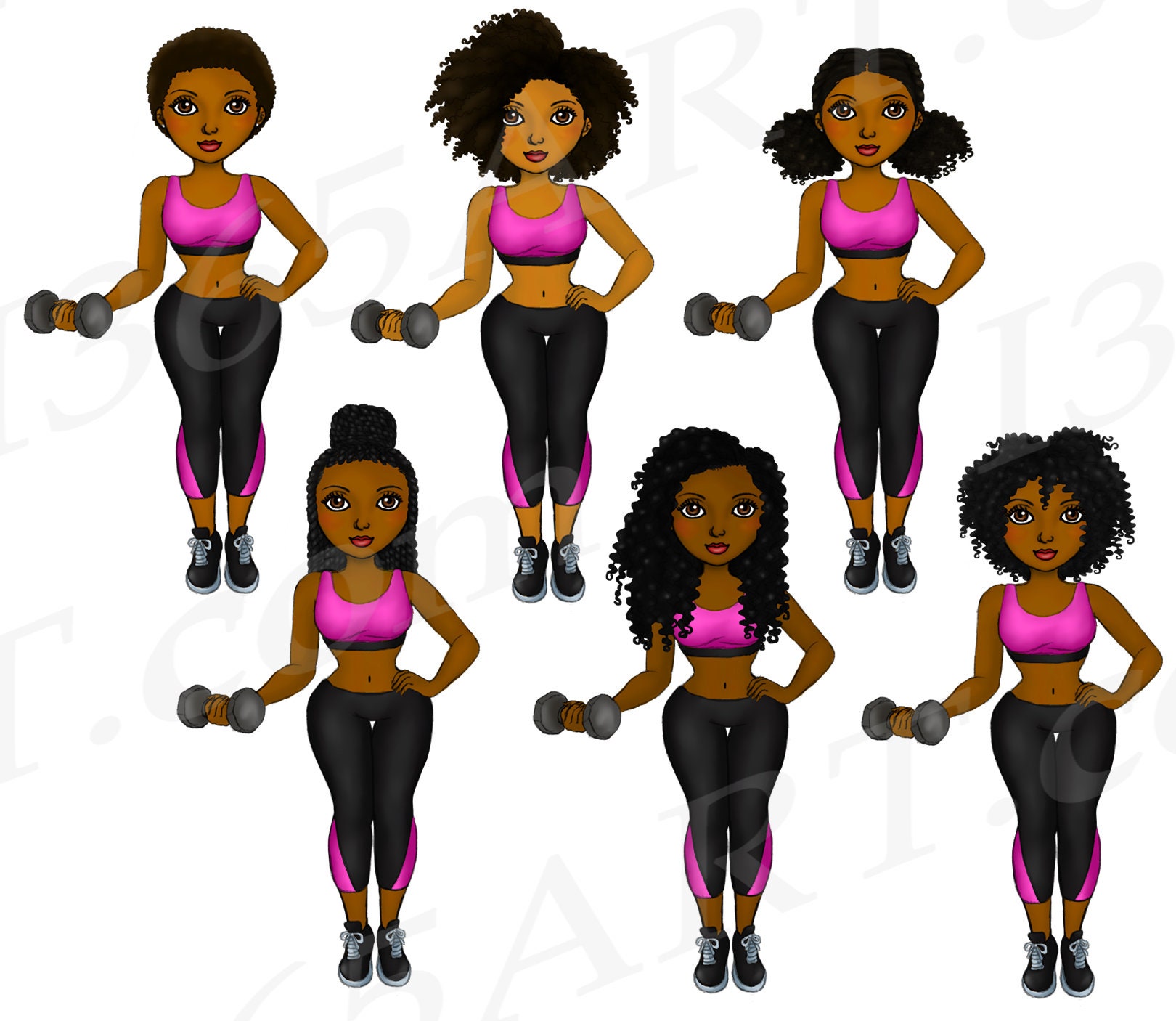 Animated Fitness Clipart