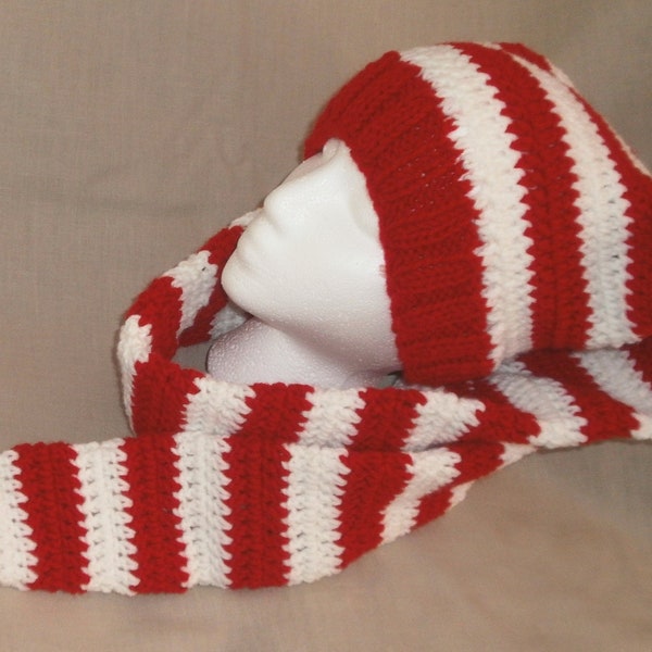 Long Santa Hat - Etsy
