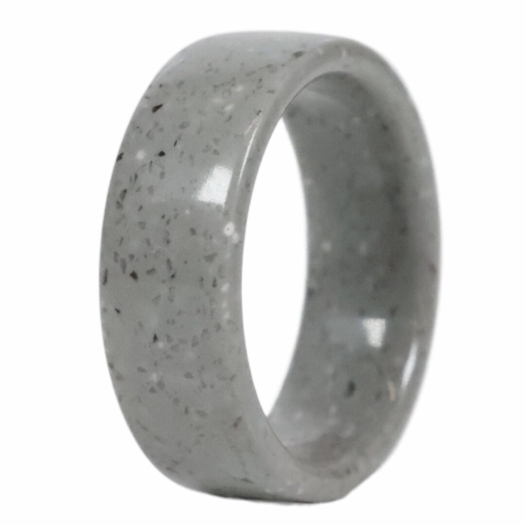 Men's Bands, Concrete Ring, Rings for Men, Concrete Wedding Band- the ...