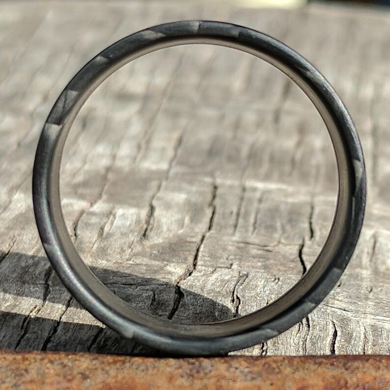 Carbon Fiber Breakaway Ring. Breakaway Carbon Fiber Ring | Etsy