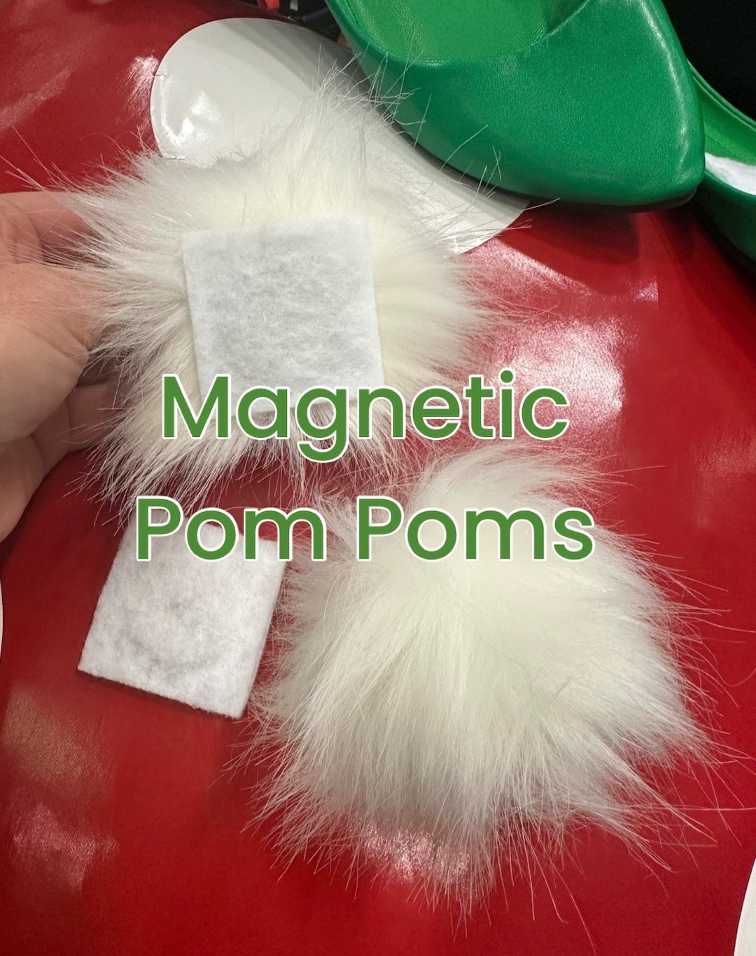 Magnetic Tinker Bell Shoe Puffs / Tinkerbell Shoe Pom Poms / Tinkerbell ...