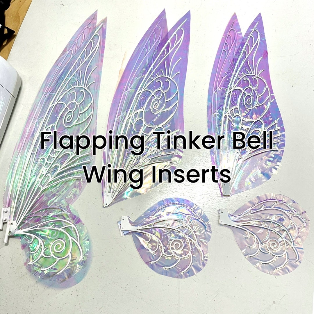 Flapping Tinker Bell Inspired Fairy Wing Inserts / Mechanical Wings ...