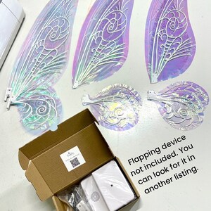 Flapping Tinker Bell Inspired Fairy Wing Inserts / Mechanical Wings ...