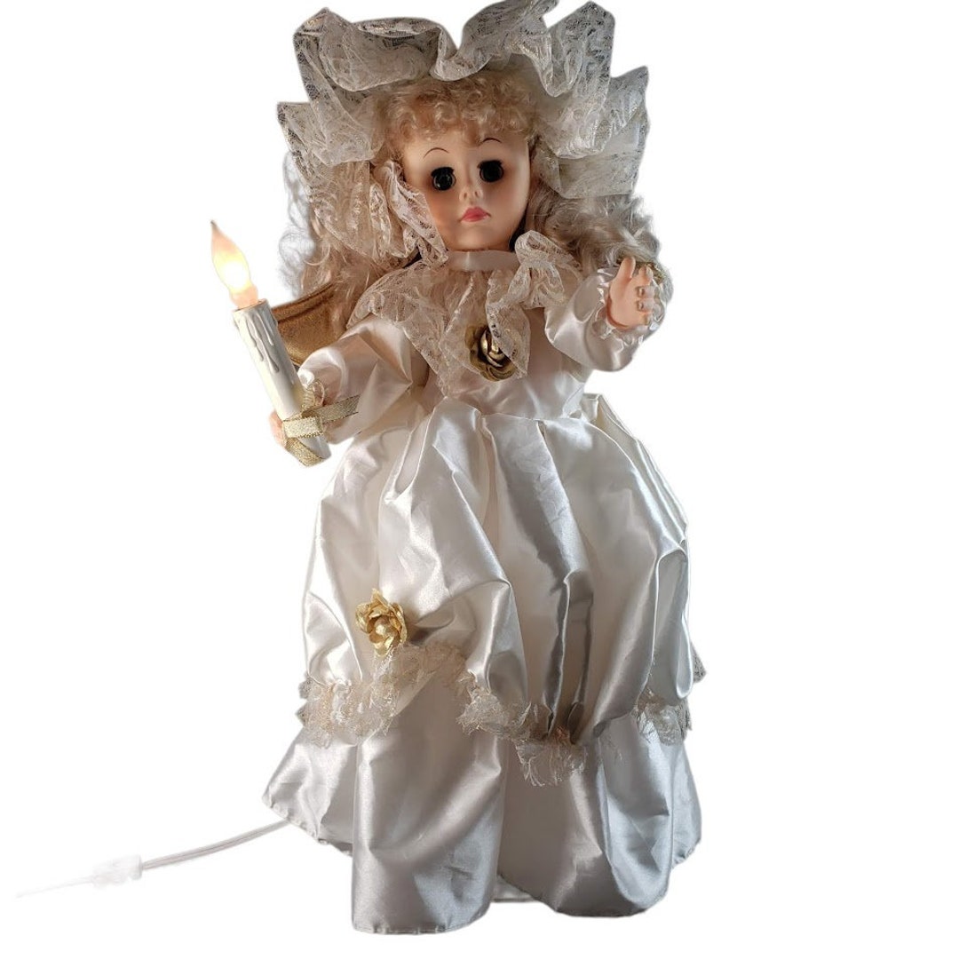 Trim A Home Animated Christmas Doll 24" Vintage Made for Kmart Watch ...