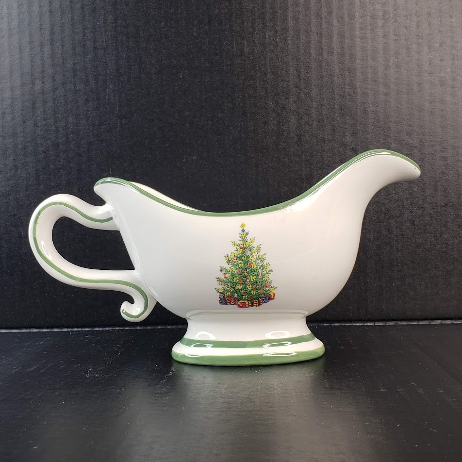 Vintage Christopher Radko Traditions Holiday Celebrations Gravy Boat ...