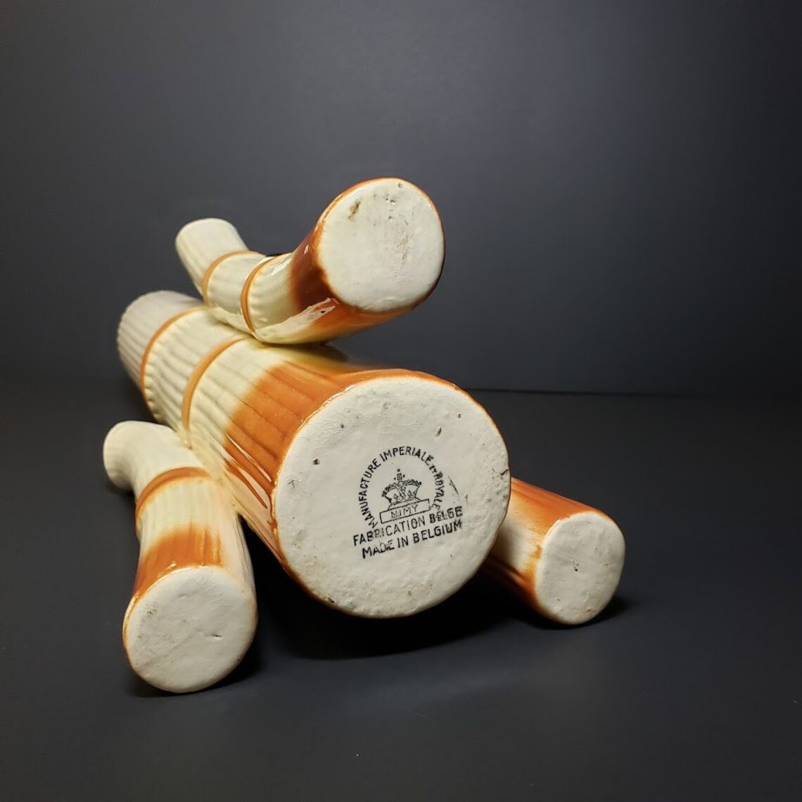 Vintage NIMY Manufacture Imperiale et Royale Pottery Bamboo | Etsy