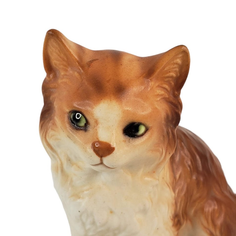 Lefton Kitten Kitty Cat Figurines Vintage Porcelain Lot of 2 Matched ...