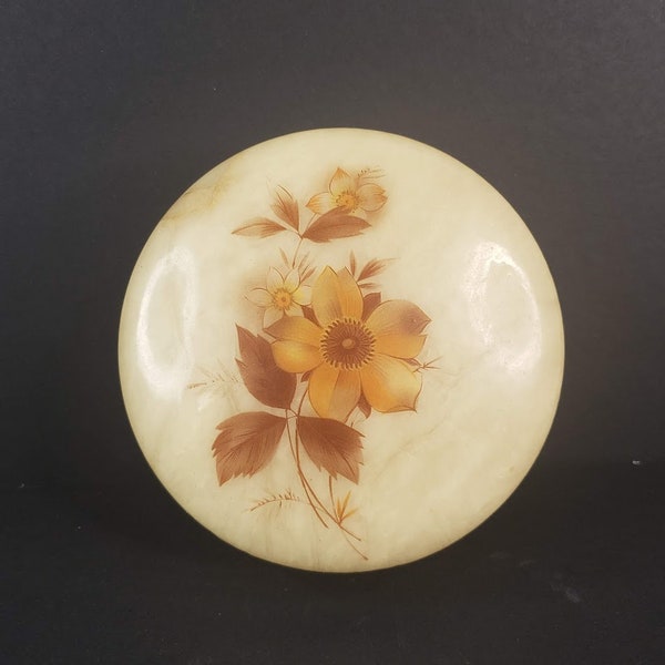 Alabaster Trinket Box - Etsy