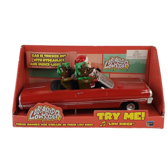 Vintage Gemmy Animated Lowrider Santa Christmas Car Tricked - Etsy