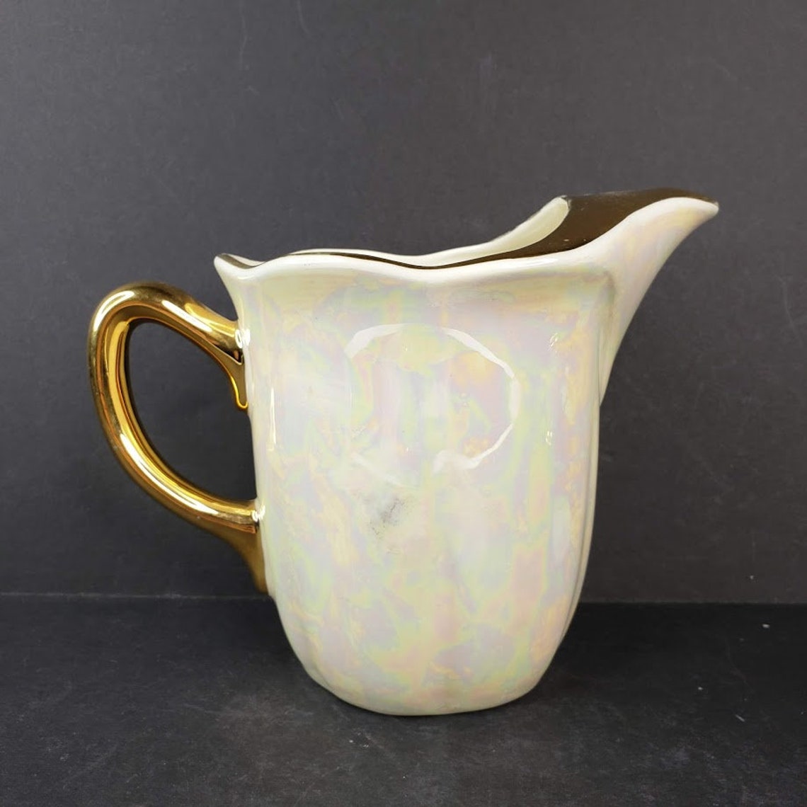 Vintage Acme Craftware USA Porcelain Dinnerware 22 Carat Gold | Etsy