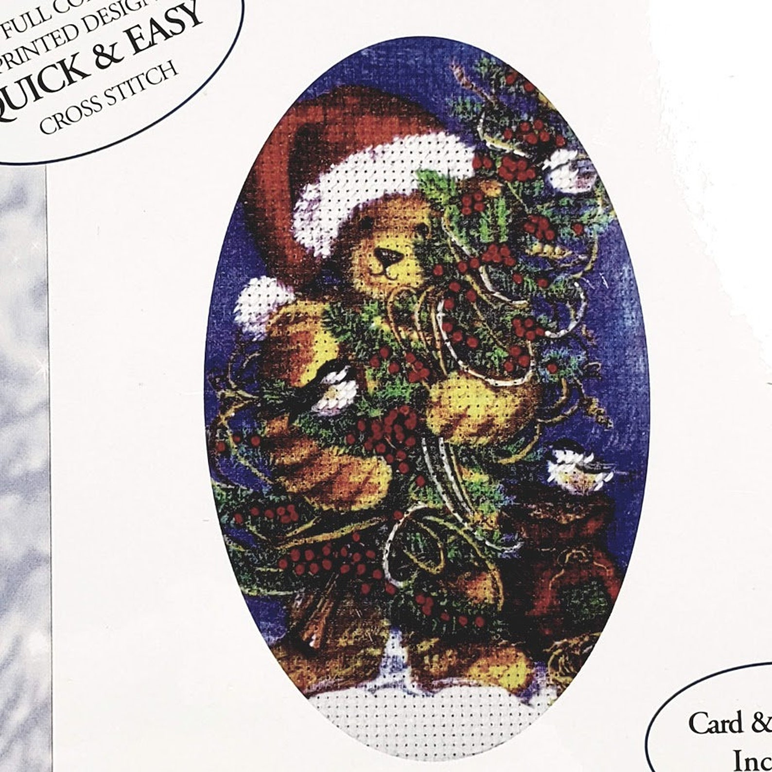 Candamar Designs Embellished Cross Stitch Card Kit With Envelope #5166 ...