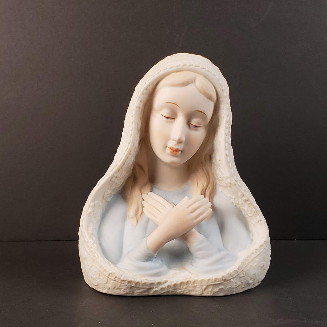 Lefton Madonna Mother Mary Figurine the Christopher Collection ...