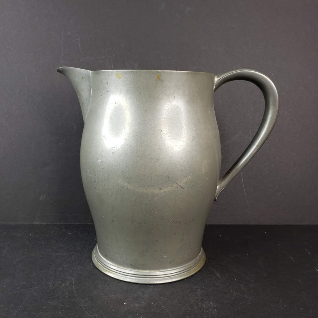 Antique Insico Pewter Water Pitcher #509 7.5" Tall Made in USA - Etsy
