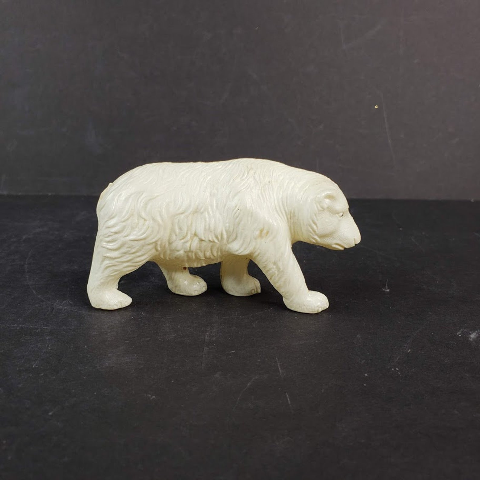 Vintage Celluloid Plastic Animals Lion Ram Elephant Bison Bear | Etsy